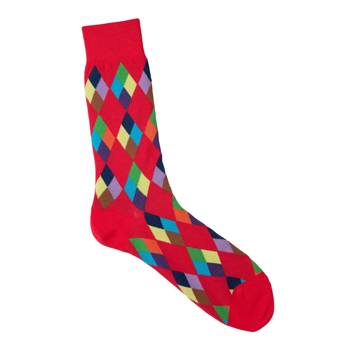 Diamond Cotton Socks | Bullock & Jones